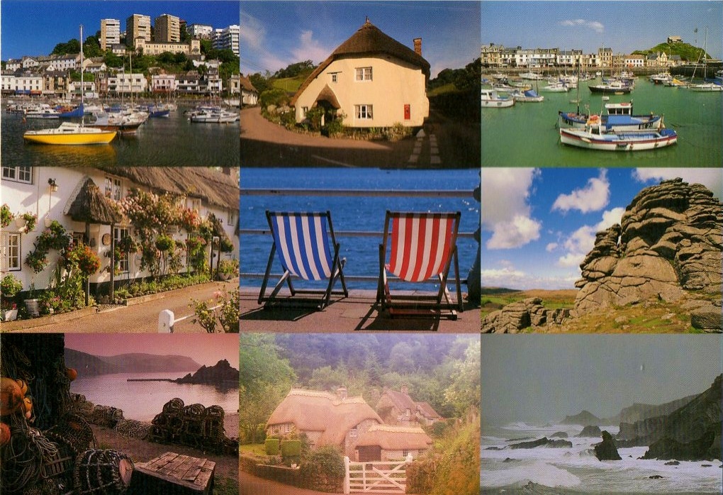 Postcard of the Week: Exeter – The Well-Travelled Postcard