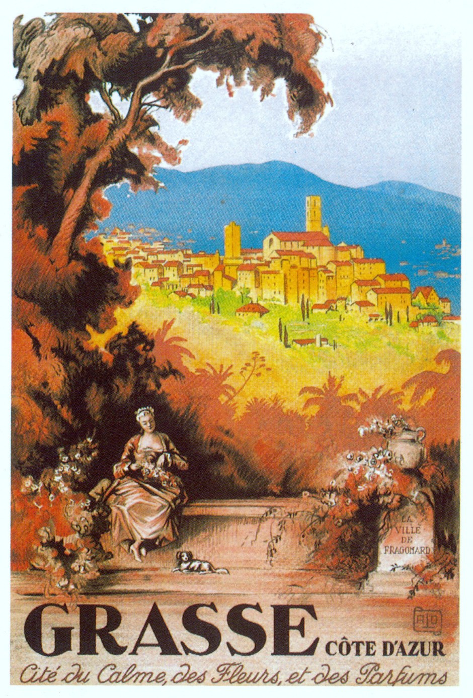 Postcard of the Week: the French Riviera – The Well-Travelled Postcard