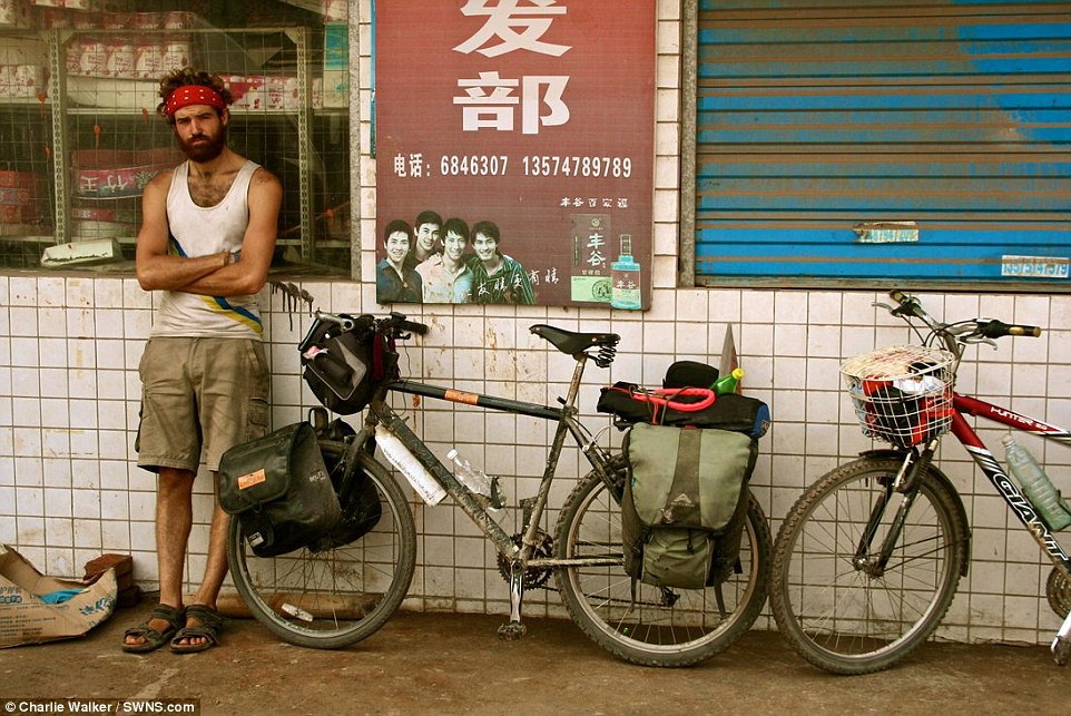 Inspiring Individuals: Charlie Walker, who cycled 43,630 miles around ...